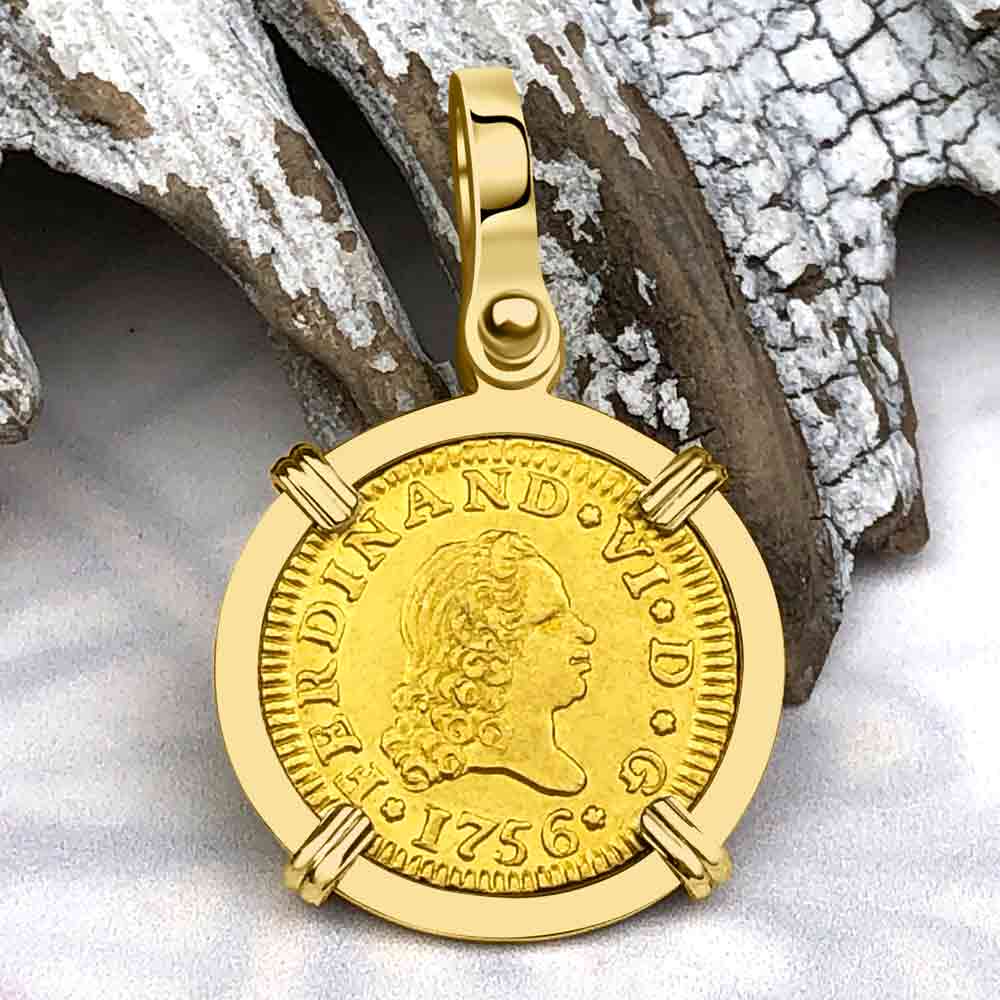 Gold Spanish Doubloon Necklace Collection - Cannon Beach Treasure Company