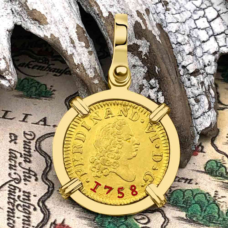 Gold Spanish Doubloon Necklace Collection - Cannon Beach Treasure Company